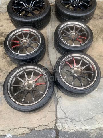 Rays Japan CE28 SL 18 rim Civic Type R FK2 FK8 FL5 - Car Accessories ...