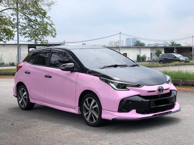 BLACK PINK 🖤🩷 2022 TOYOTA YARIS 1.5 G Hatchback - Cars for sale in ...