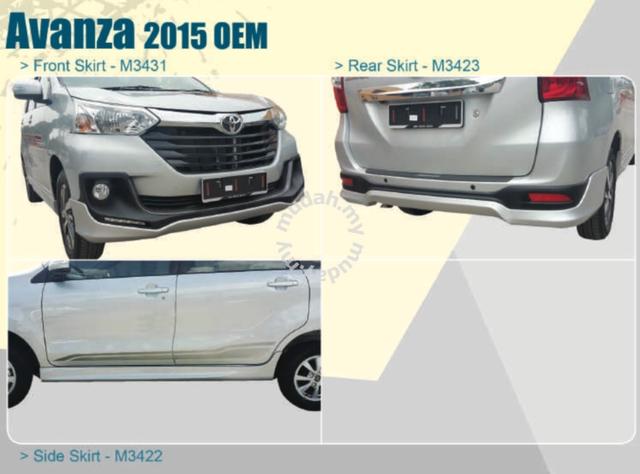 Toyota avanza 15-17 OEM Bodykit body kit skirt - Car Accessories ...