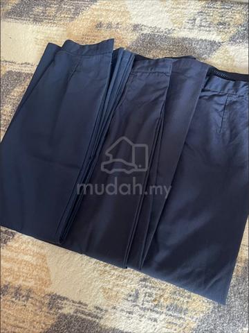 Kain biru Sekolah Rendah perempuan 3 helai - Moms & Kids for sale in ...