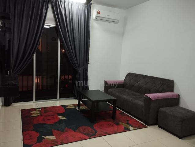 Service Residence for Rent, 2 Bedroom, 645 sq.ft, Alanis @ Warisan ...