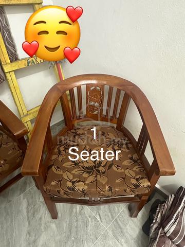 Set Sofa Kayu Jati - Furniture & Decoration for sale in Petaling Jaya ...