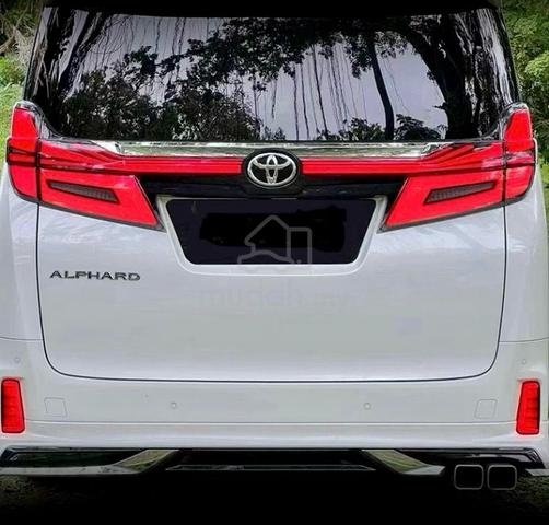Vellfire Alphard Tail Light Lamp Running Bodykit - Car Accessories ...