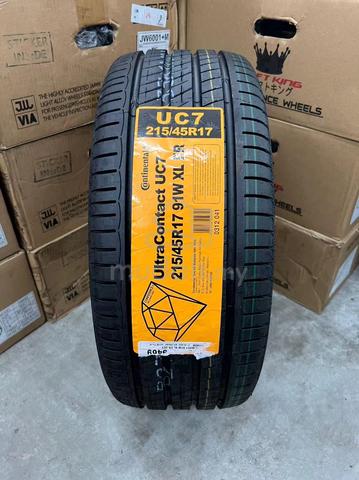 Tayar baru Continental UC7 215/45/17 2024 - Car Accessories & Parts for sale in Setia Alam, Selangor