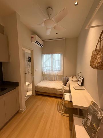 Service Residence for Rent, 1 Bedroom, 300 sq.ft, Sinaran Residences ...