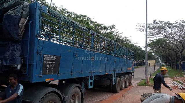 Perkhidmatan lori 20 tan 40 kaki ft feet trailer - Services for sale in ...