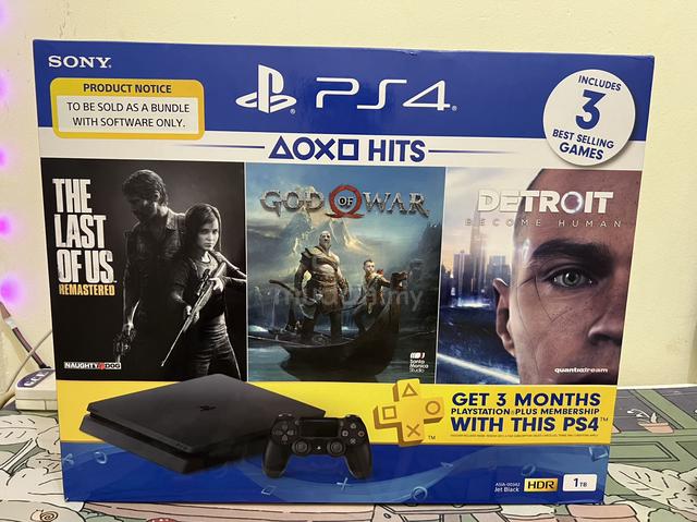 PS4 Slim 1TB Full Set - Games & Consoles for sale in Kota Kinabalu, Sabah