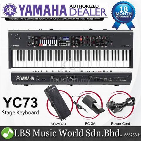 Yamaha YC73 73-Key Stage Keyboard With Balanced A - Music Instruments ...