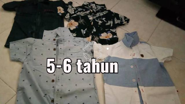 Baju Kemeja Kanak Lelaki 5 - 6 Tahun - Moms & Kids for sale in Bandar ...