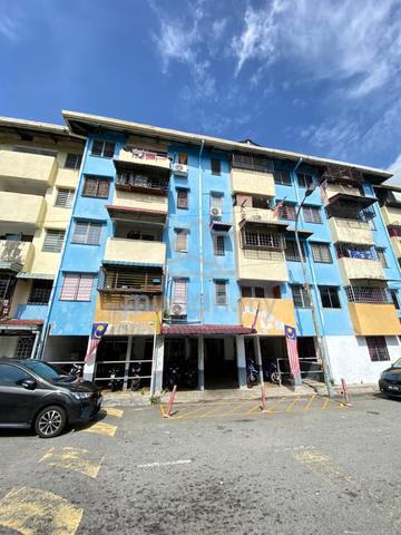 Apartment for Sale, 2 Bedroom, 600 sq.ft, Flat PKNS Seksyen 20, Shah ...