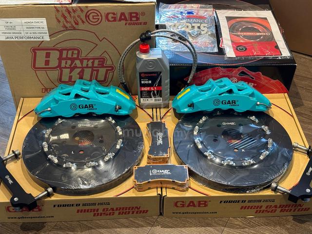 GAB Forged Brake Kit 6Pot 355mm Honda Civic FC FE - Car Accessories ...