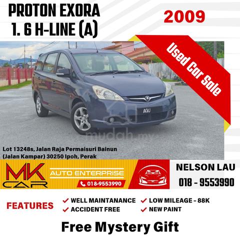 2009 Proton EXORA 1.6 H-LINE CPS (A) 88K MIELAGE - Cars for sale in Ipoh, Perak