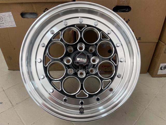 Sport Rim Baru 15 weld Racing wira saga myvi vios - Car Accessories ...