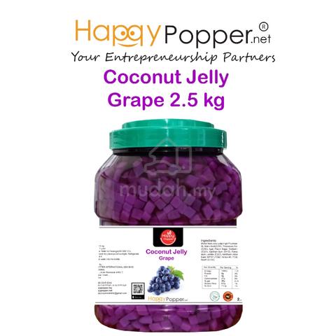 Grape Coconut Jelly Topping Milk Tea Boba 2.5kg - Food for sale in Klang, Selangor