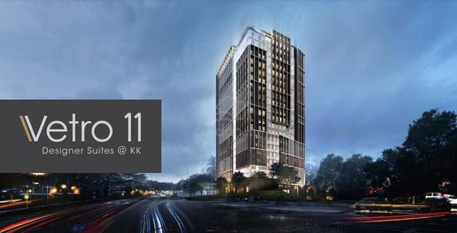 Service Residence for Rent, 2 Bedroom, 404 sq.ft, Vetro 11 Designer ...