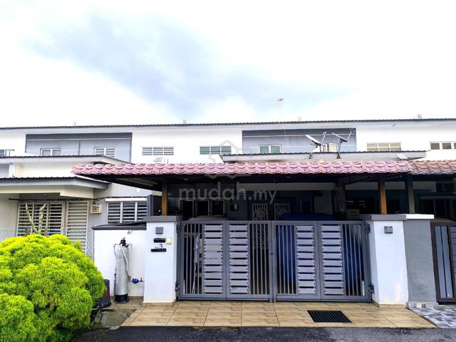 1-storey Terraced House for Sale, 3 Bedroom, 1200 sq.ft, Serendah ...