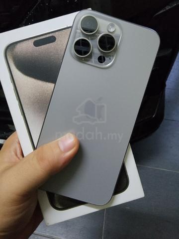 iPhone 15 pro max 256gb natural titanium zp fullse - Mobile Phones ...