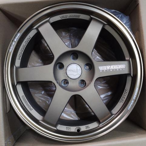 SPORT RIM NEW TE37 18 Civic Lancer Vw Preve Hrv - Car Accessories ...