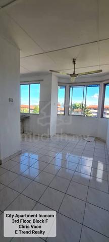 Apartment for Sale, 3 Bedroom, 707 sq.ft, City Apartment Inanam, Kota ...