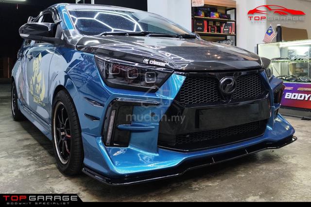 Perodua Axia Agya Bodykit W paint Body kit Spoiler - Car Accessories ...