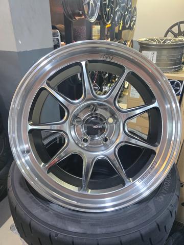 NEW 18x8.5 5x112 KONIG COUNTERGRAM GOLF W176 AUDI - Car Accessories ...