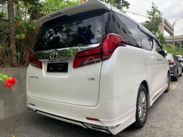 2018 Alphard body kit modelista bodykit w painting - Car Accessories ...