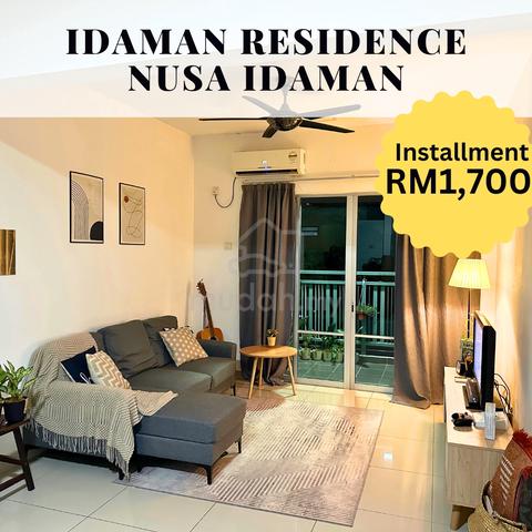 Apartment for Sale, 2 Bedroom, 968 sq.ft, Idaman Residence, Iskandar ...