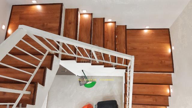 Kemasan kayu di tangga Wood Staircase - Furniture & Decoration for sale ...