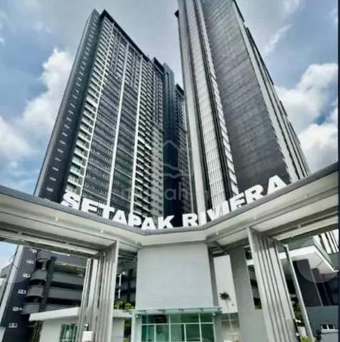 Apartment for Rent, 3 Bedroom, 880 sq.ft, PPAM Setapak Riviera, Setapak ...