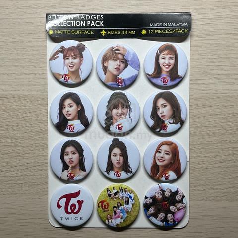 TWICE Button Badges - Hobby & Collectibles for sale in Puchong, Selangor