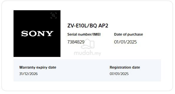 Sony ZV-E10L Interchangeable Lens Vlog Camera - Cameras & Photography ...