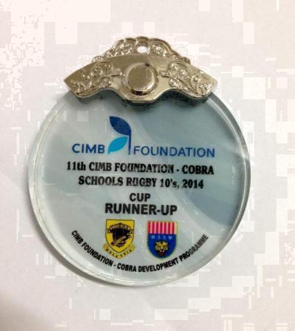 Cobra Rugby Medal 2014 - Cimb Foundation - Hobby & Collectibles for ...
