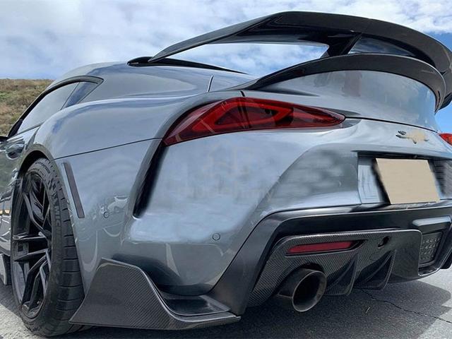 Toyota Supra A90 AIM Rear Splitter Carbon T1389 - Car Accessories ...