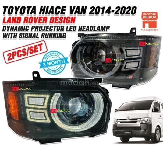 toyota hiace van led headlamp head lamp light 44 - Car Accessories ...