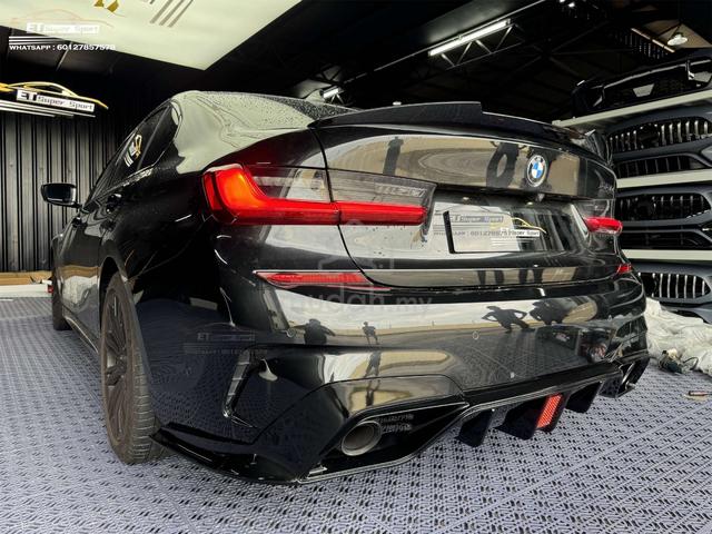BMW G20 330i 340i CMST Rear Diffuser Gloss Black - Car Accessories ...