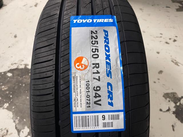 Tayar baru 225 50 17 Toyo proxes cr1 2024 accord - Car Accessories & Parts for sale in Klang ...