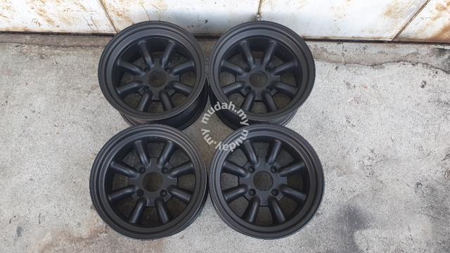 14 Watanabe Oldschool Classic Japan Sport Rim - Car Accessories & Parts ...