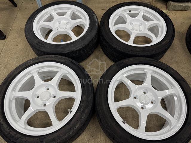 Sport Rim second 16 SSR TYPE C siap tayar vios g3 - Car Accessories ...