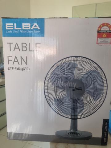 New 16" Elba table fan - Home Appliances & Kitchen for sale in Bukit ...