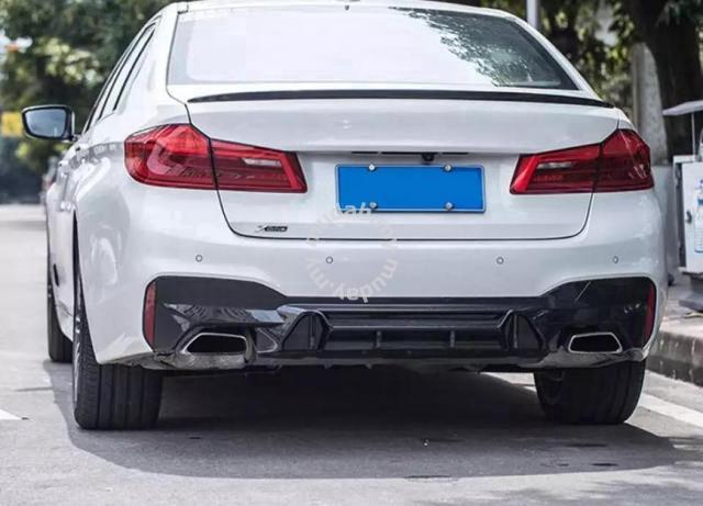 Bmw G30 M5 F90 Rear Diffuser Bumper Bodykit - Car Accessories & Parts ...