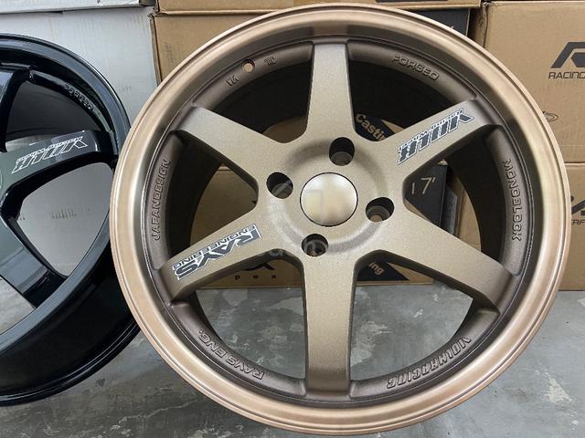Sport Rim baru 17 TE37 neo waja centra livina gen2 - Car Accessories ...