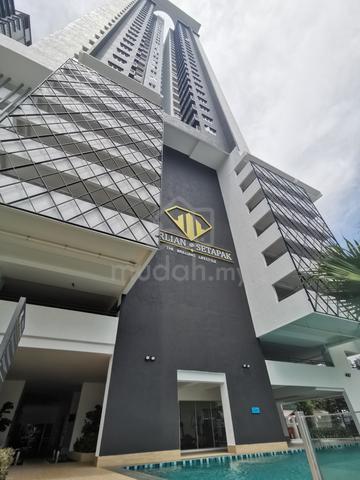 Condominium for Sale, 3 Bedroom, 1023 sq.ft, Berlian Setapak Residency ...
