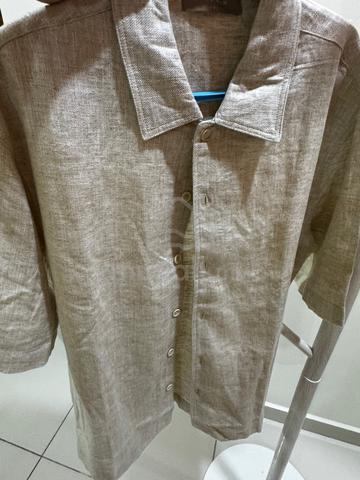 Rope Man Oversized Men Shirt Beige - Clothes for sale in Setapak, Kuala ...