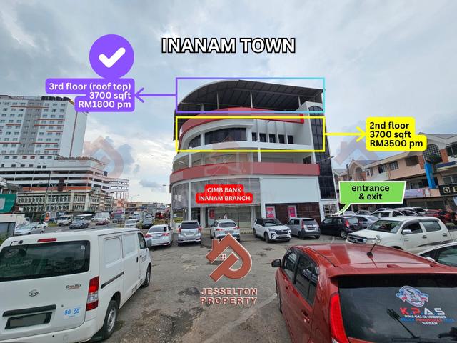 Shop lot for Rent, 3700 sq.ft, Inanam, Sabah | Mudah.my