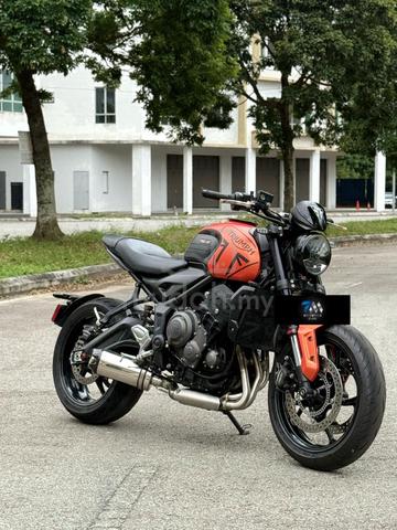 TRIUMPH TRIDENT 660 Orange GSXS750 MT07 Z650 TMM - Motorcycles for sale ...