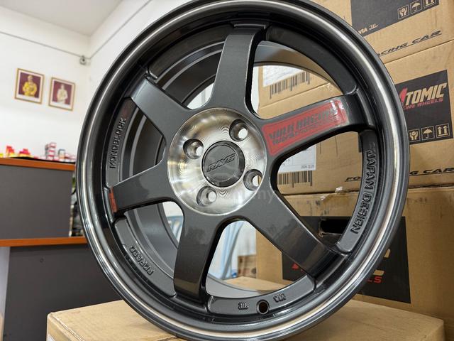 Sport rim baru TE37 SL 15 inc spec city myvi jazz - Car Accessories ...
