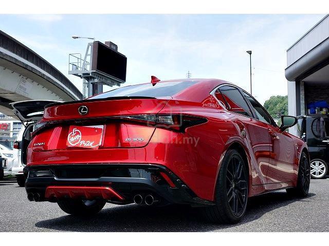 2021 Lexus IS300 F SPORT MODE BLACK INTERIOR RED - Cars for sale in ...