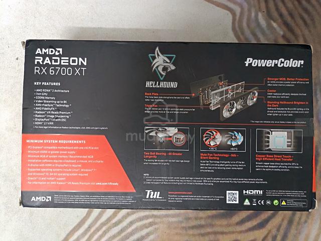 AMD Radeon Rx6700xt 12 gb - Computers & Accessories for sale in Bayan ...