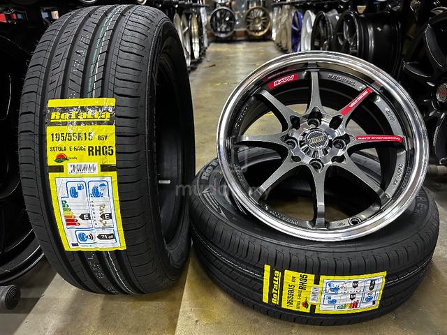 Sport Rim Volk Rays Ce28 Club Racer Combo tyre 15 - Car Accessories ...