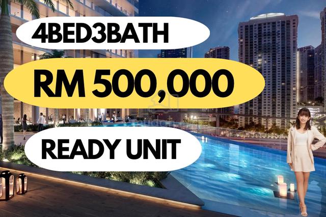 New Service Residence for Sale, 4 Bedroom, 1238 sq.ft, D'Summit ...